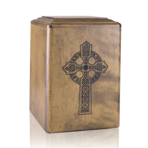 celtic-cross-wooden--urn