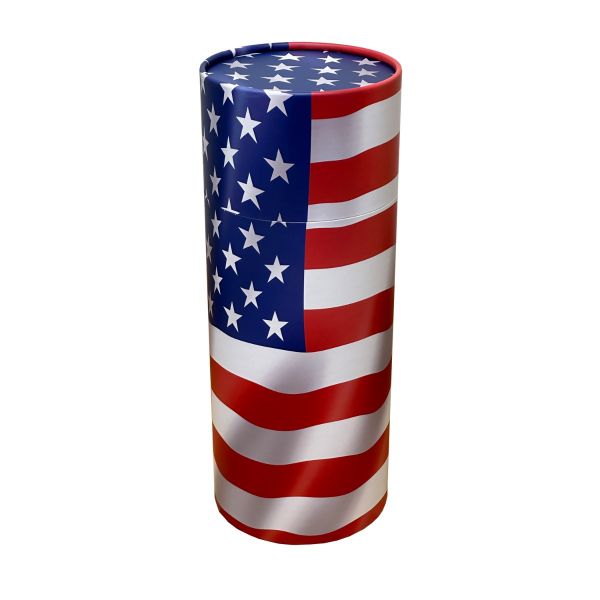 American Flag Scattering Tube.